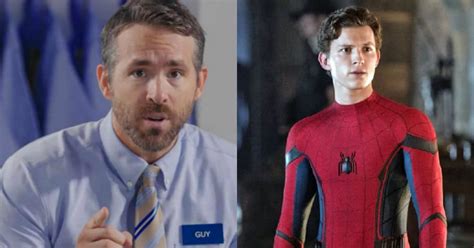 Ryan Reynolds Has No Words For Tom Hollands Handstand Challenge