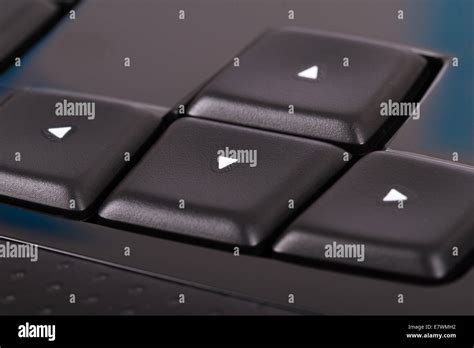 Arrow Keys On Computer Keyboard High Resolution Stock Photography And Images Alamy
