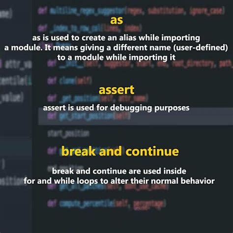 Python Keywords Infographic