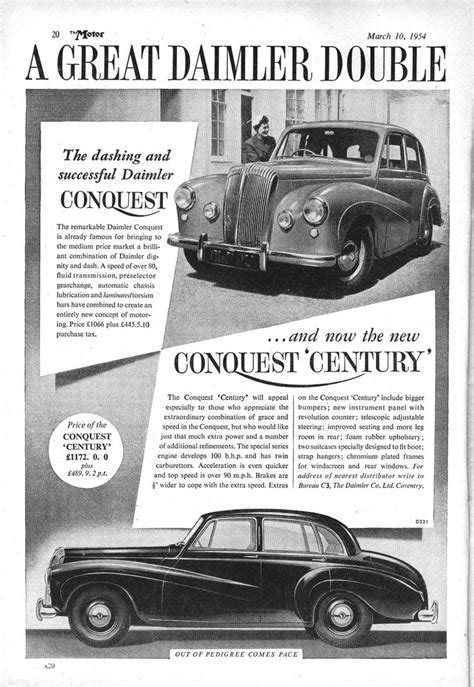 Pin By Tobias Vemmenby On Daimler Classic Cars British Retro Ads Jaguar Daimler