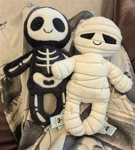 Jellycat Mummy Bob Plush Adorable Fluffy Halloweencollectable Stuffed