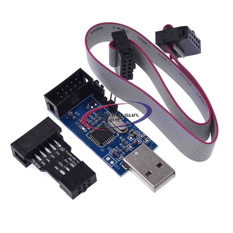 โปรแกรมเมอร์ Usbasp Usbisp Avr Usb Isp Usb Asp Atmega8 Atmega128 รองรับ
