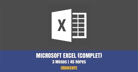 Curs Online De Microsoft Excel IdDOCENTE