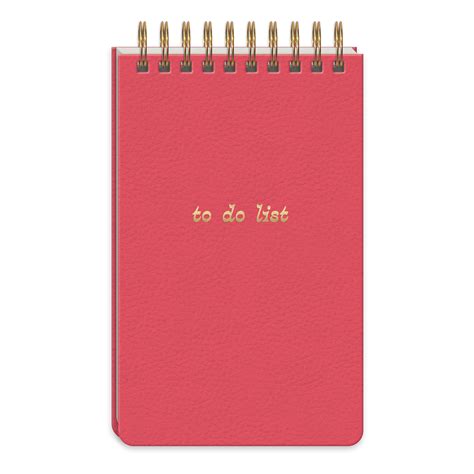 Hazy Coral Spiral Notepad Lady Jayne