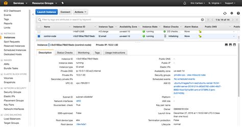 Add A Control Node To Our Aws Compute Environment Data Science And Devops