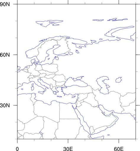 ncl graphics map only plots
