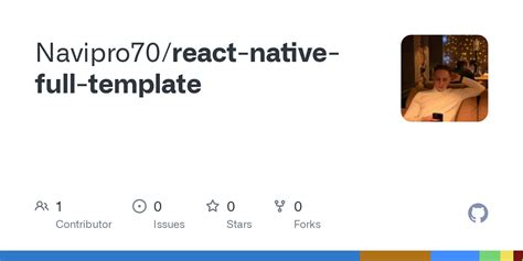 GitHub Navipro React Native Full Template