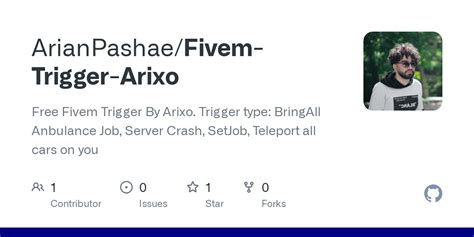 GitHub ArianPashae Fivem Trigger Arixo Free Fivem Trigger By Arixo