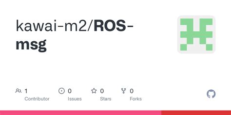 Github Kawai M2ros Msg