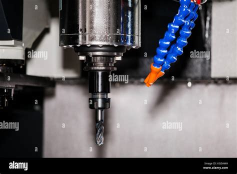 CNC Turning Center Stock Photo Alamy
