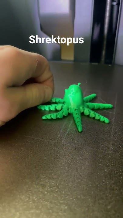 Shrektopus 3d Print Articulated Youtube