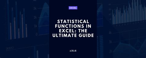 Excel Statistical Analysis Guide Functions Cheatsheet Pdf Ai For