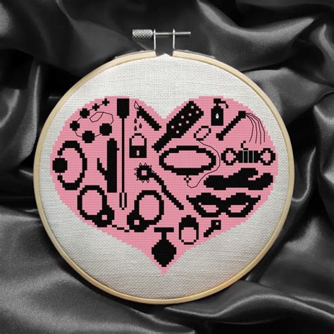 Nsfw Cross Stitch Etsy