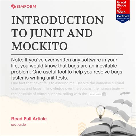 Satendra Chauhan On Linkedin Greatplacetoworkcertified Lifeatsimform Junit