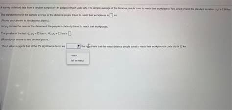 solved a survey collected data from a random sample of 144