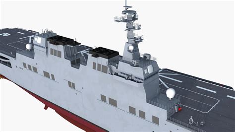 Hyuga Class Helicopter Destroyer 181 Model Turbosquid 2171431