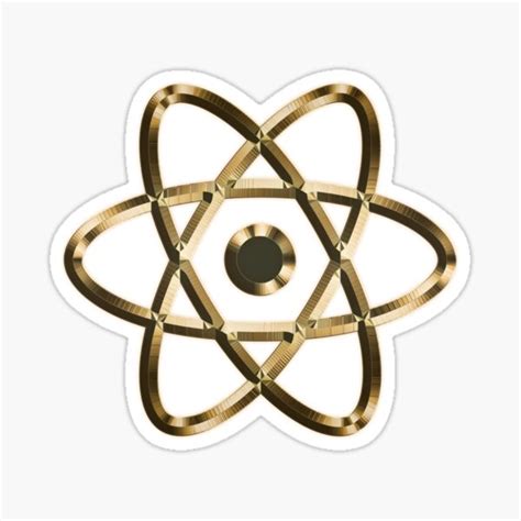 React Logo Sticker For Sale By Nenad00x Redbubble
