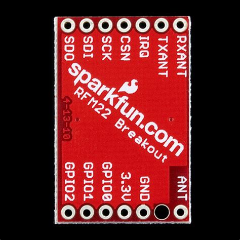 Sparkfun Rf Transceiver Breakout Rfm22b S2 434 Mhz Hobby Engineering