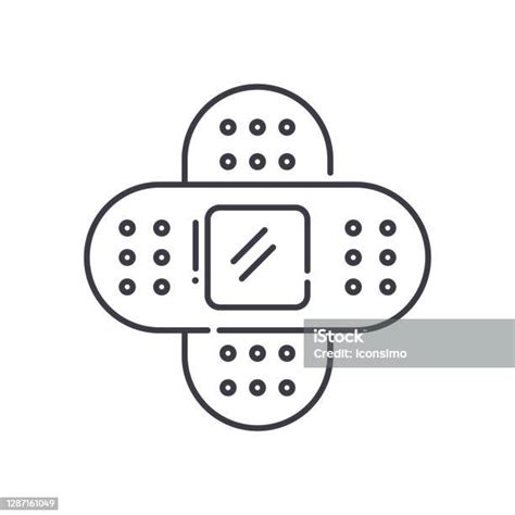석고 아이콘 선형 격리 된 그림 얇은 선 벡터 웹 디자인 기호 흰색 배경에 편집 가능한 스트로크와 개요 개념 기호 가지 식물 부위에 대한 스톡 벡터 아트 및 기타 이미지