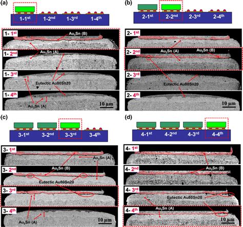 Cross Sectional Sem Micrographs Of The Solder Joints During Successive Download Scientific