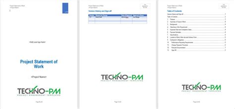 Project Starter Kit Template Bundle Techno Pm Project Management