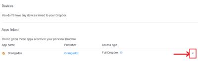Remove App Access To Instagram LinkedIn Dropbox Account