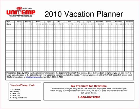 Personal Time Off Tracking Spreadsheet Db Excel Com