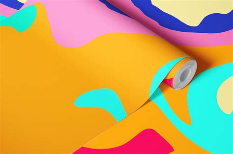 Colorful Abstract Psychedelic Wallpaper