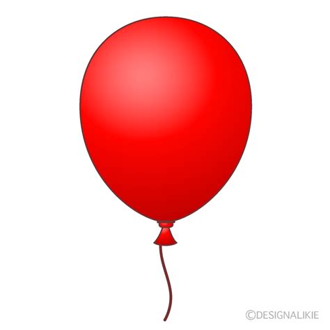 Red White And Green Balloons Clipart