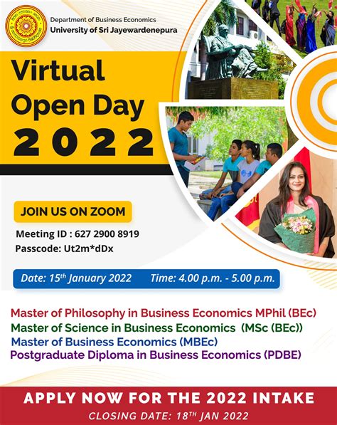 Virtual Open Day 2022 Department Of Business Economics