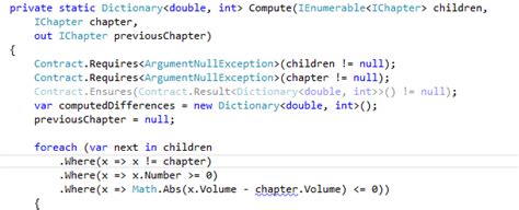 C Vs2013 With Resharper 82 Not Recognizing Code Contracts Stack Overflow