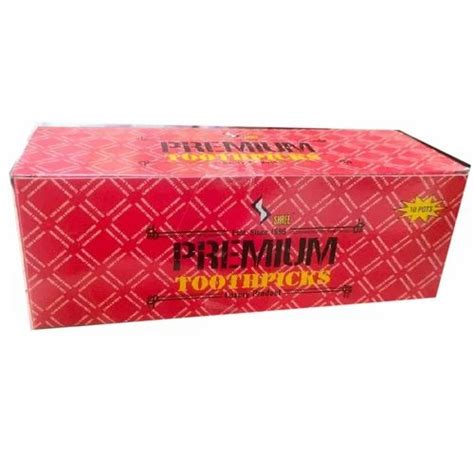 Wooden Premium Tooth Pick For Home At ₹ 108pack In Pune Id