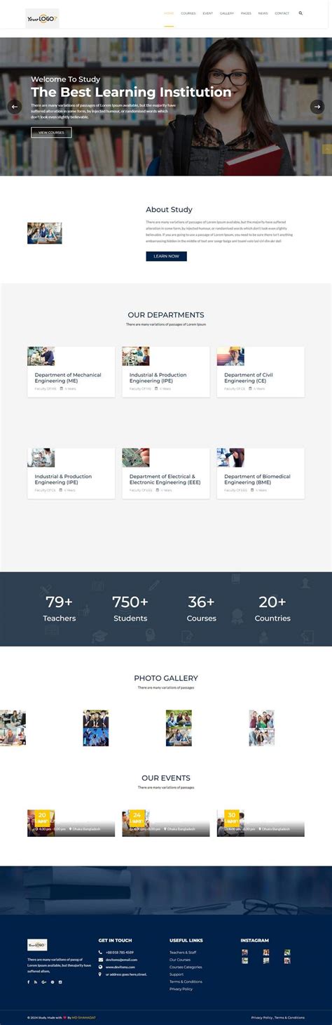entry 187 by devshahadat1 for academic and research lab website design