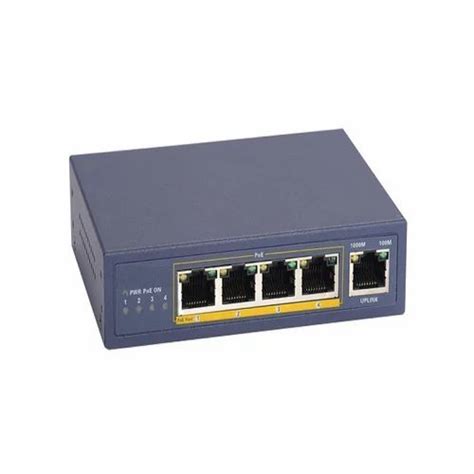 CP Plus 4 Port POE Switch Blue At Rs 2500 Piece In Ghaziabad ID 22473250673