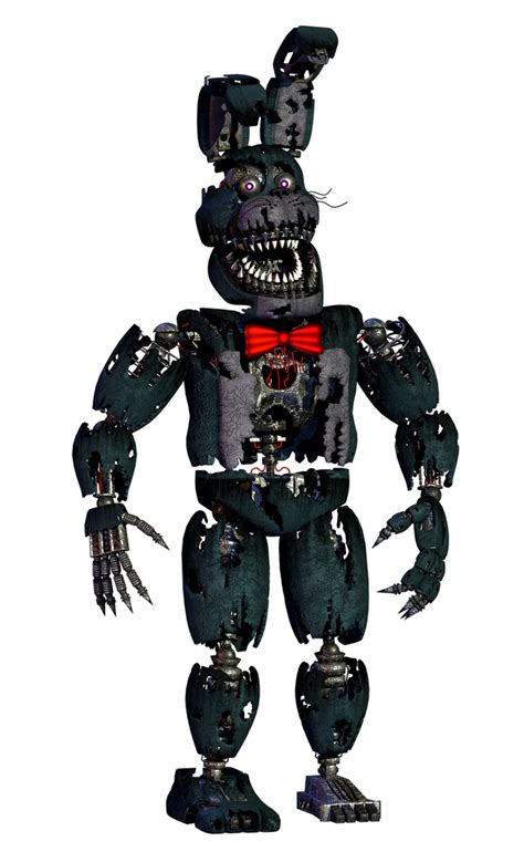 Nightmare Bonnie V2 by a1234agamer on DeviantArt
