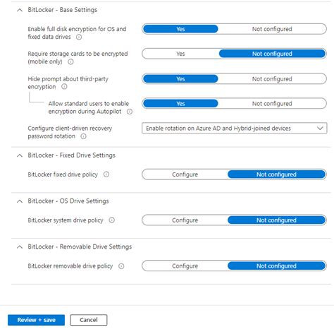 Bitlocker Disk Encryption Policy Works For Aadj But Not Haadj Devices