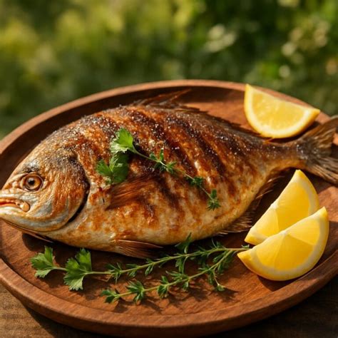 Grilled Pompano Fish With Bold Asian Inspired Flavors