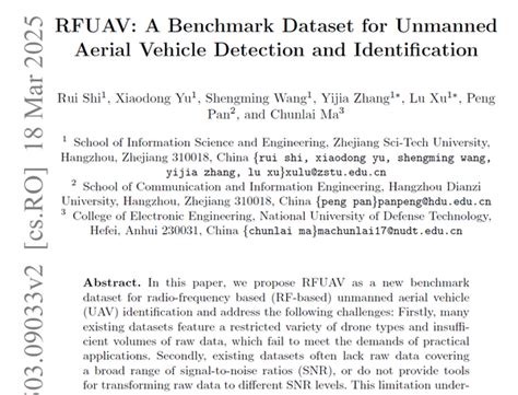 若谷 的想法 0626文献阅读~~rfuav：无人机探测与识别基准数据集 0626文献阅读~~rfuav：无人机探测与识别基准数据集rfuav A Benchmark Dataset