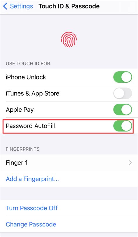 IOS Supervised Device Password AutoFill Grayed Out