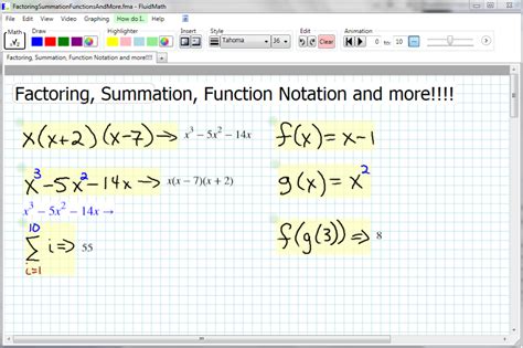 Fluidmath Classic Fluidity Software