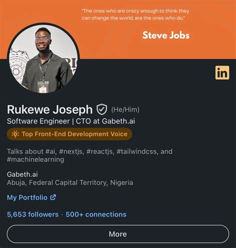 Frontenddevelopment Topvoice Linkedin Rukewe Joseph
