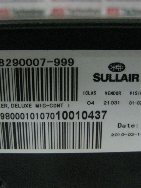 Jess Repair Service In Malaysia Repair Sullair Deluxe Microprocessor Controller 88290007 789