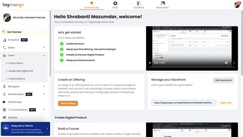 Creator's Platform to host live workshops and launch courses