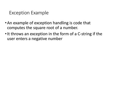 Exception Handling Ppt Download