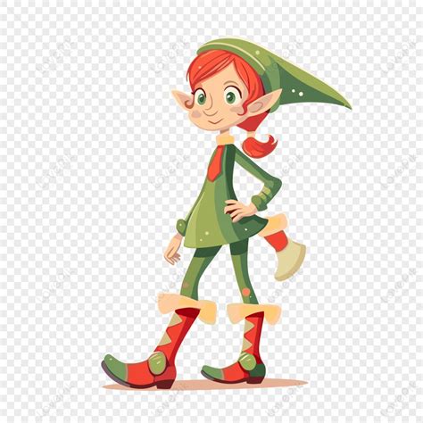 귀여운 엘프 다리 벡터상표클립 아트만화 Png 일러스트 무료 다운로드 Lovepik