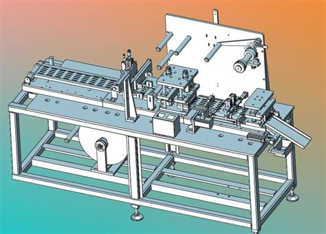 冲针不良品检测上下塑料密封设备 Step 模型图纸下载 懒石网