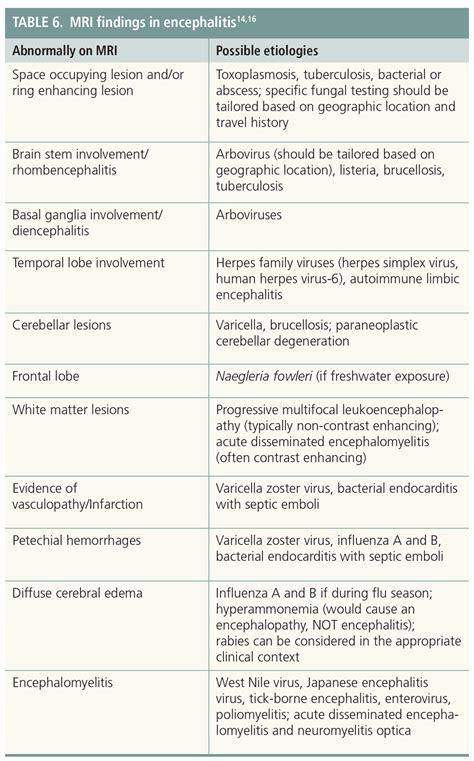 Differential Diagnosis Of Meningitis And Encephalitis