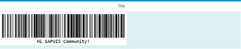 Barcode Control SAP Blogs