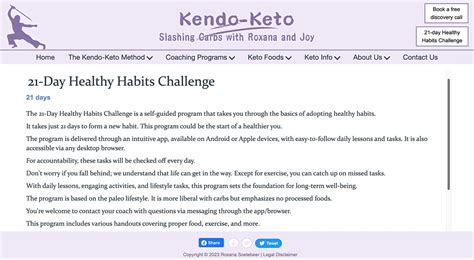Kendo Keto 21 Day Program