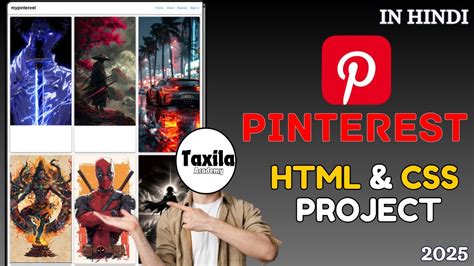 Html Css Project Portfolio Pinterest Html Css Project In Hindi